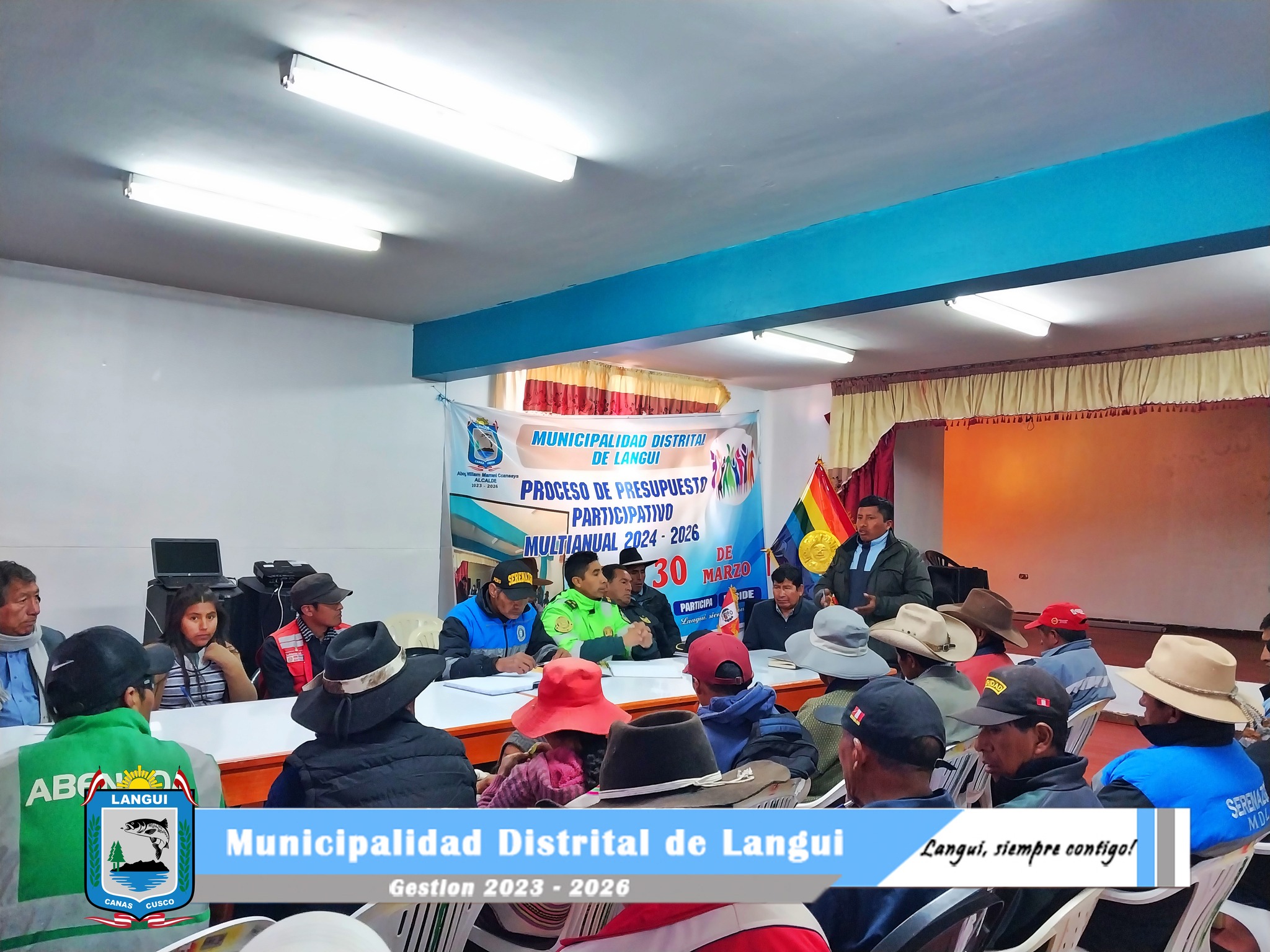 JURAMENTACIÓN CODISEC – MDL – Municipalidad Distrital de Langui