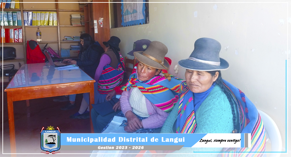 EMPADRONAMIENTO DE PRODUCTORES AGROPECUARIOS – Municipalidad Distrital ...